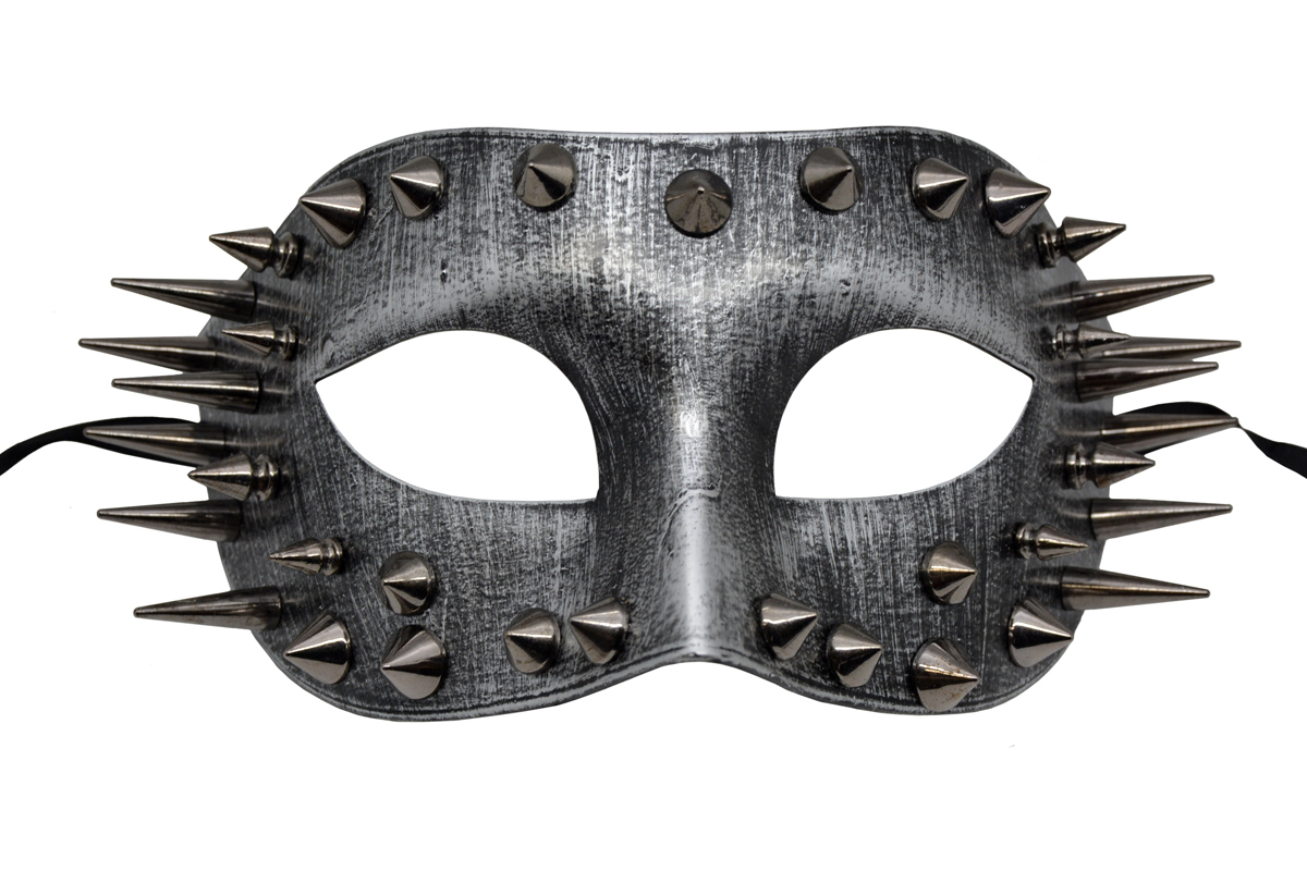 Unisex Steampunk Fantasy Aesthetic Masquerade Party Custom Spike Mask ...