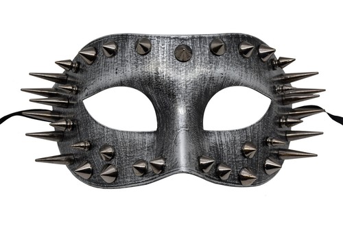 Unisex Steampunk Fantasy Aesthetic Masquerade Party Custom Spike Mask ...
