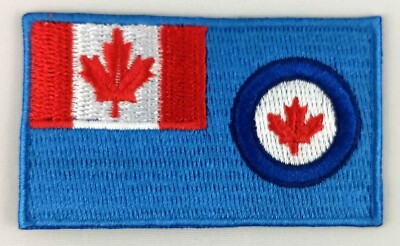 Canada Royal Canadian Air Force RCAF Ensign Flag Patch Badge ...