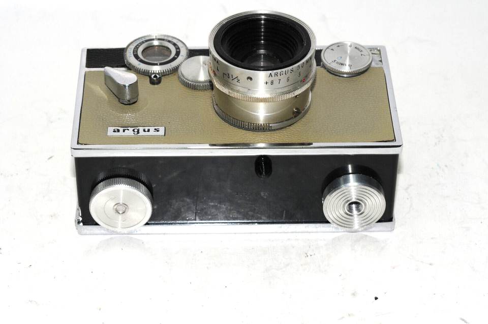 Argus C3 Matchmatic 35mm Camera w/ 50mm F3.5 Cintar Lens | eBay
