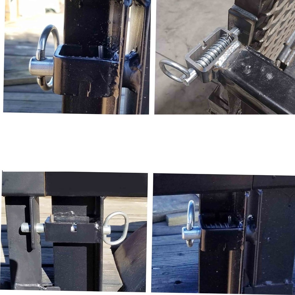 12PK Heavy-Duty Utility Trailer Gate Spring Latch Lock Assembly – 5/8 ...