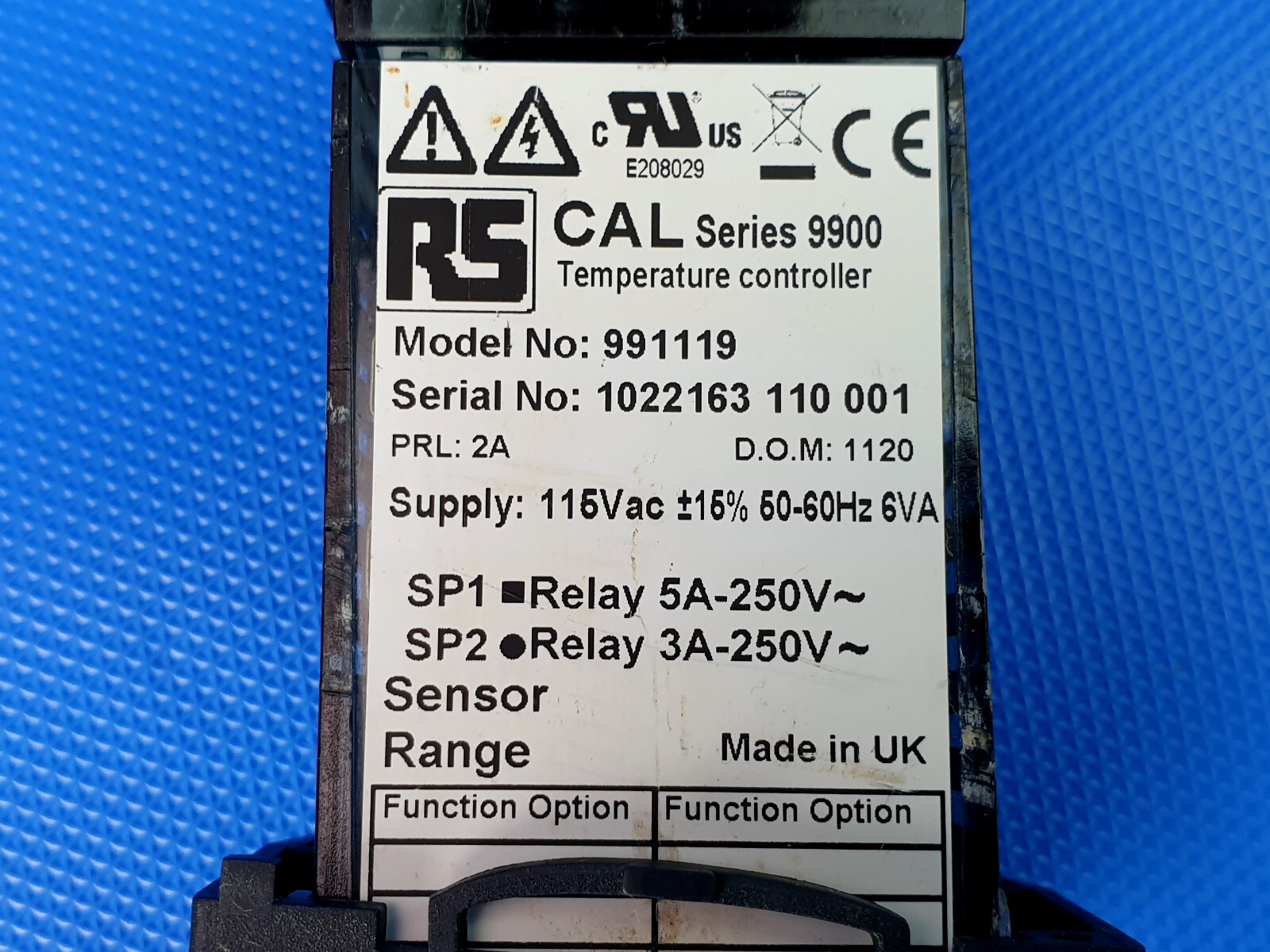 CAL Controls 991119 Series 9900 Temperature Controller Inkl. MwSt. | eBay