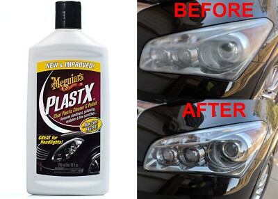 Meguiar's G12310 PlastX Clear Plastic Cleaner & Polish New Free ...