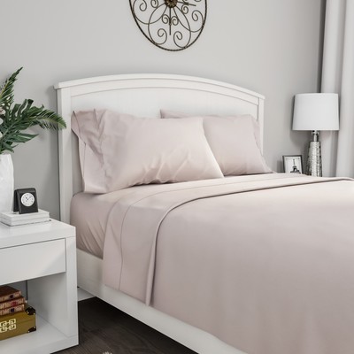 4PC Full Size Bed Sheet Set Microfiber Hotel Comfort Nice Thin Summer ...