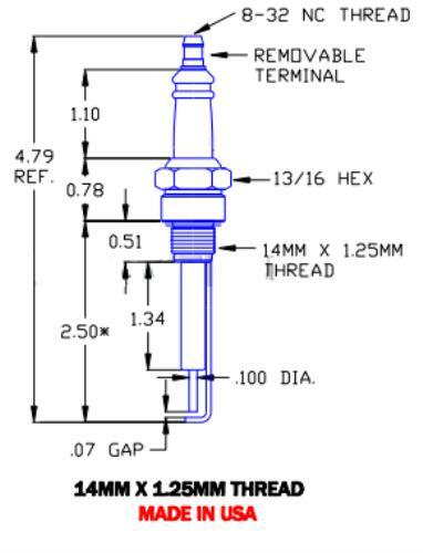 Gas Igniter Replacement for Auburn I-31-2, Crown CA507 and Eclipse ...