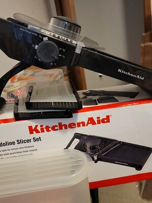Kitchenaid Mandolin Slicer with Storage Case and cross cut blades ...