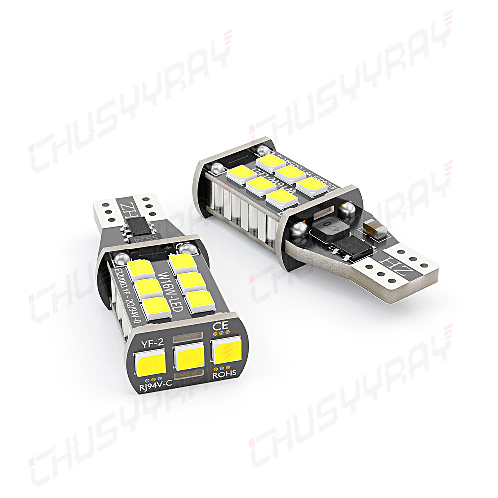 LED Reverse Back Up Light Bulb 921 912 W16W T15 906 916 Super White ...