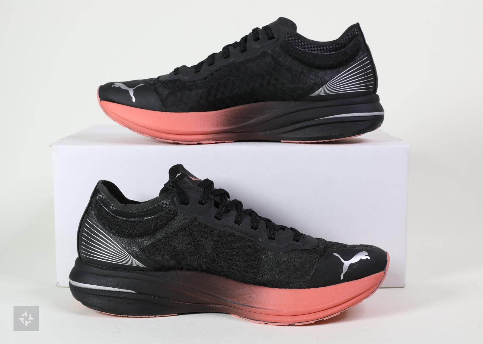 Puma Deviate Nitro Elite Carbon Pink Black Shoes Wome… - Gem