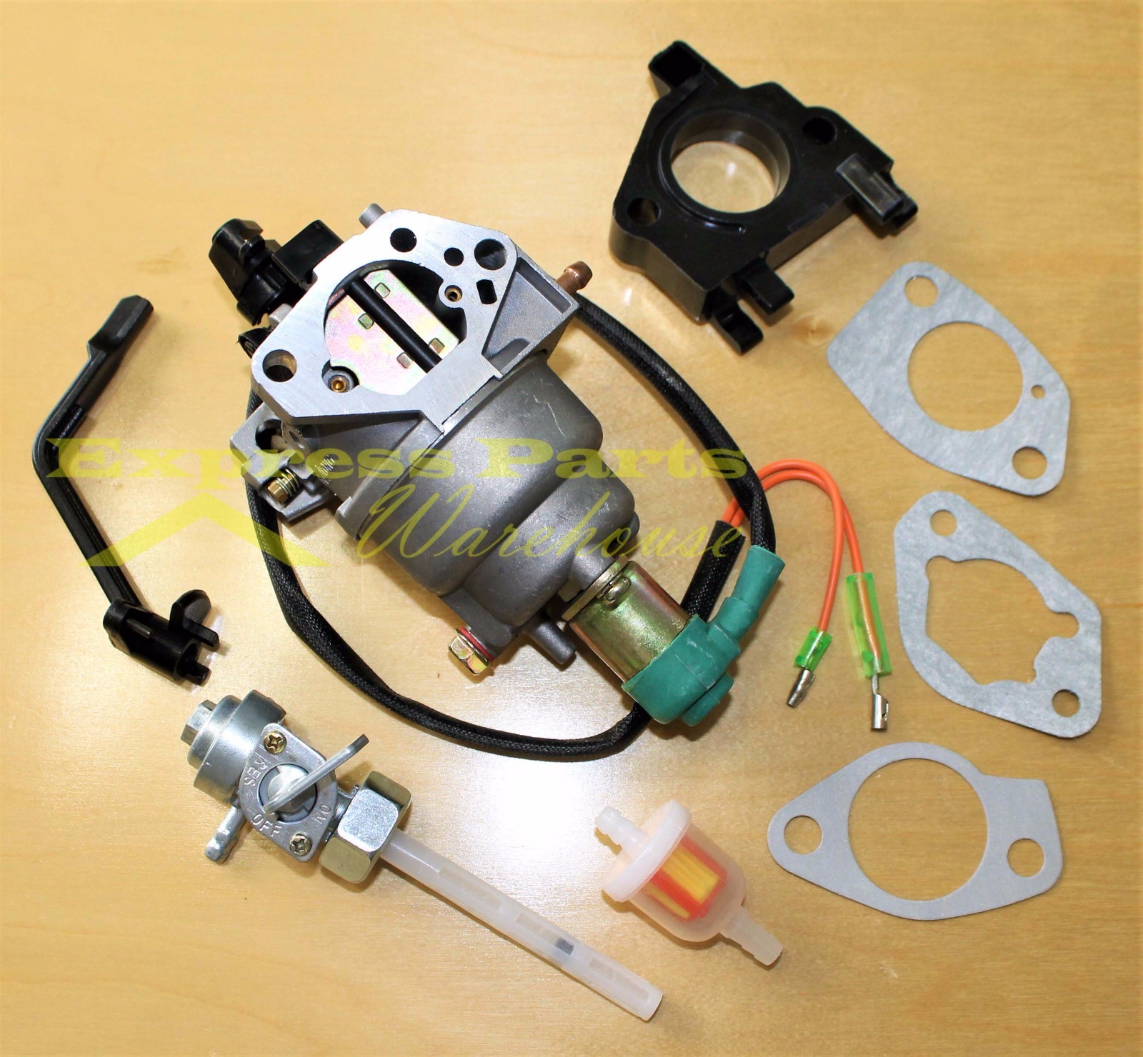 Carburetor Carb And Fuel Valve For Champion CPE 41351 6500 7800 Watt ...