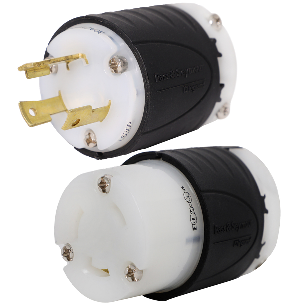 NEMA L6-30 Plug and Connector Set (NIB) - Iron Box # IBX-L630P&R | eBay