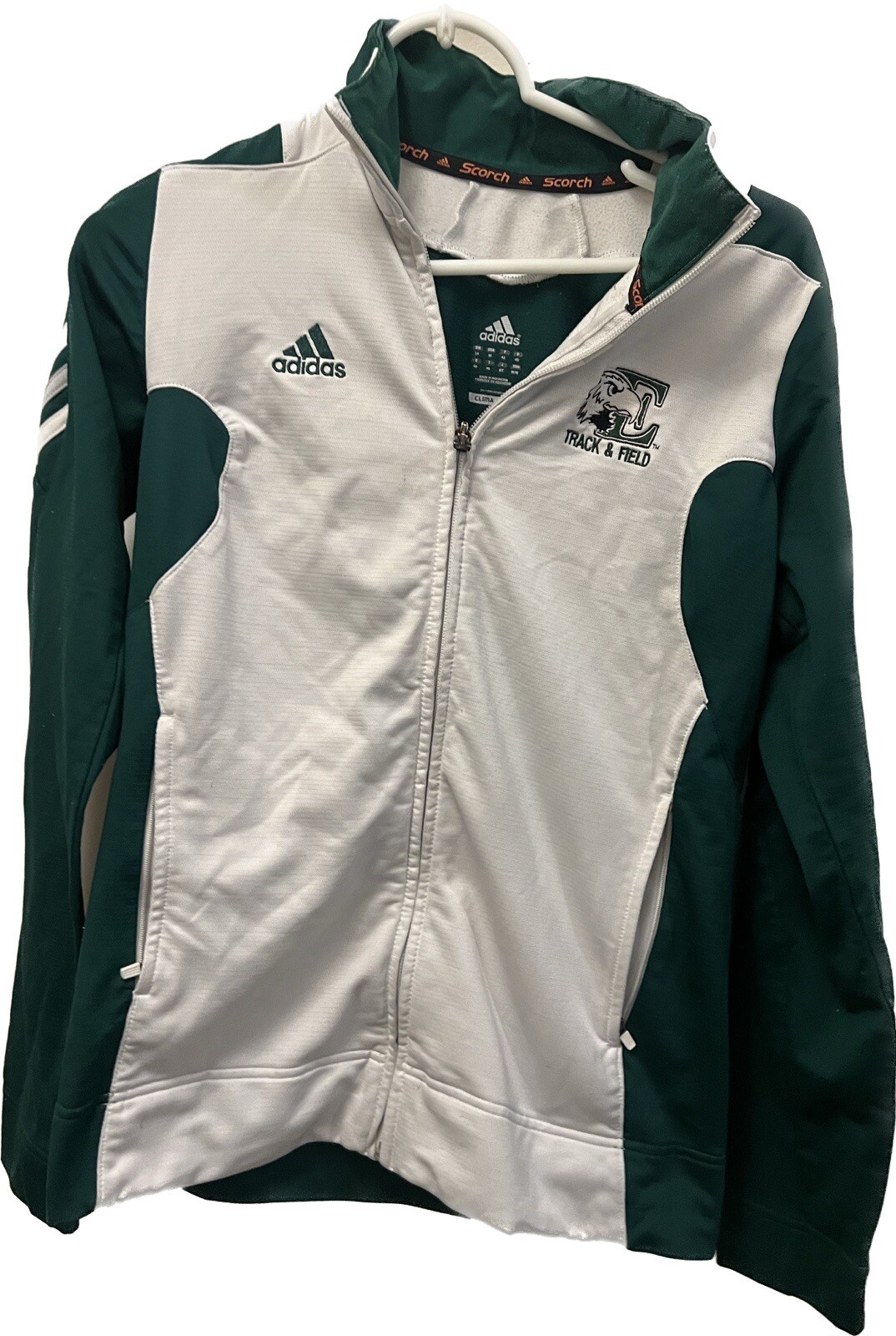 Adidas Mens Track And Field Jacket Size Medium - Gem
