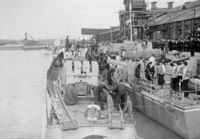 WW2 WWII Photo World War Two / German E-Boat Surrender 1945 ...