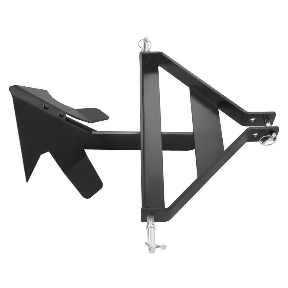 Black Steel Raw Middle Buster For Category 1 3 Point Quick Hitch ...