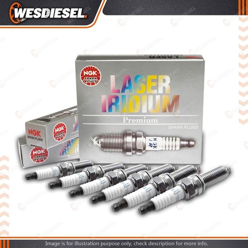 6 NGK Laser Iridium Spark Plugs fit Volkswagen CC Passat 3C 3.6L V6 ...