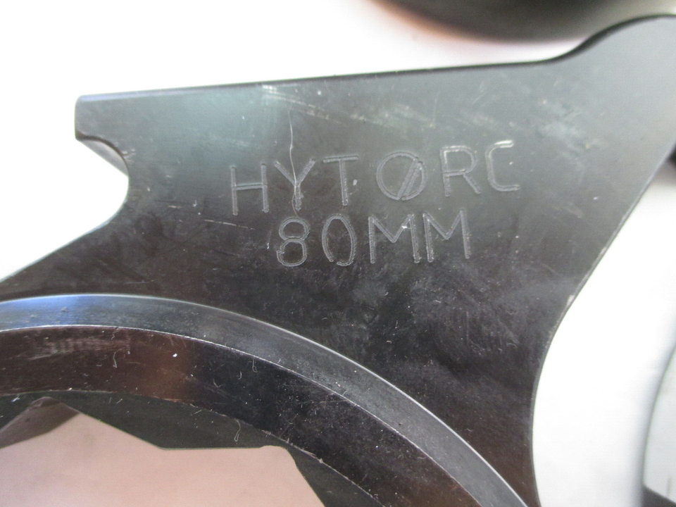 Hytorc Backup / Back Up Wrench Kit / Set. Includes 60 through 80mm Back ...