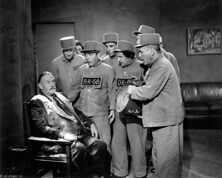 8x10 Print The Three Stooges Vernon Dent Beer Barrel Polecats 1946 # ...