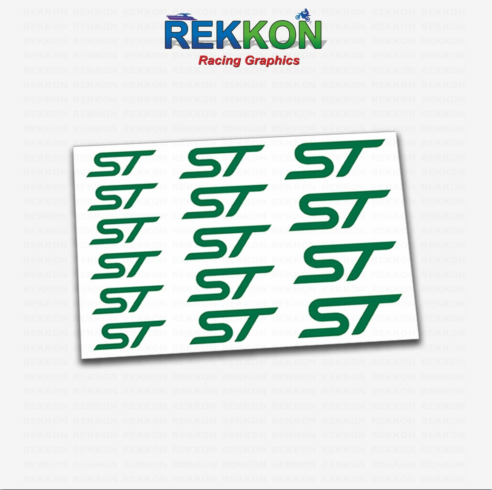 x15 ST Premium Brake Caliper Decals Stickers Ford Fiesta Focus RS ...