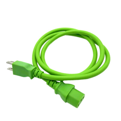 4' Green AC Cable for VIZIO TV VA26L VW26L VX32L VW32L VU37L VX37L ...