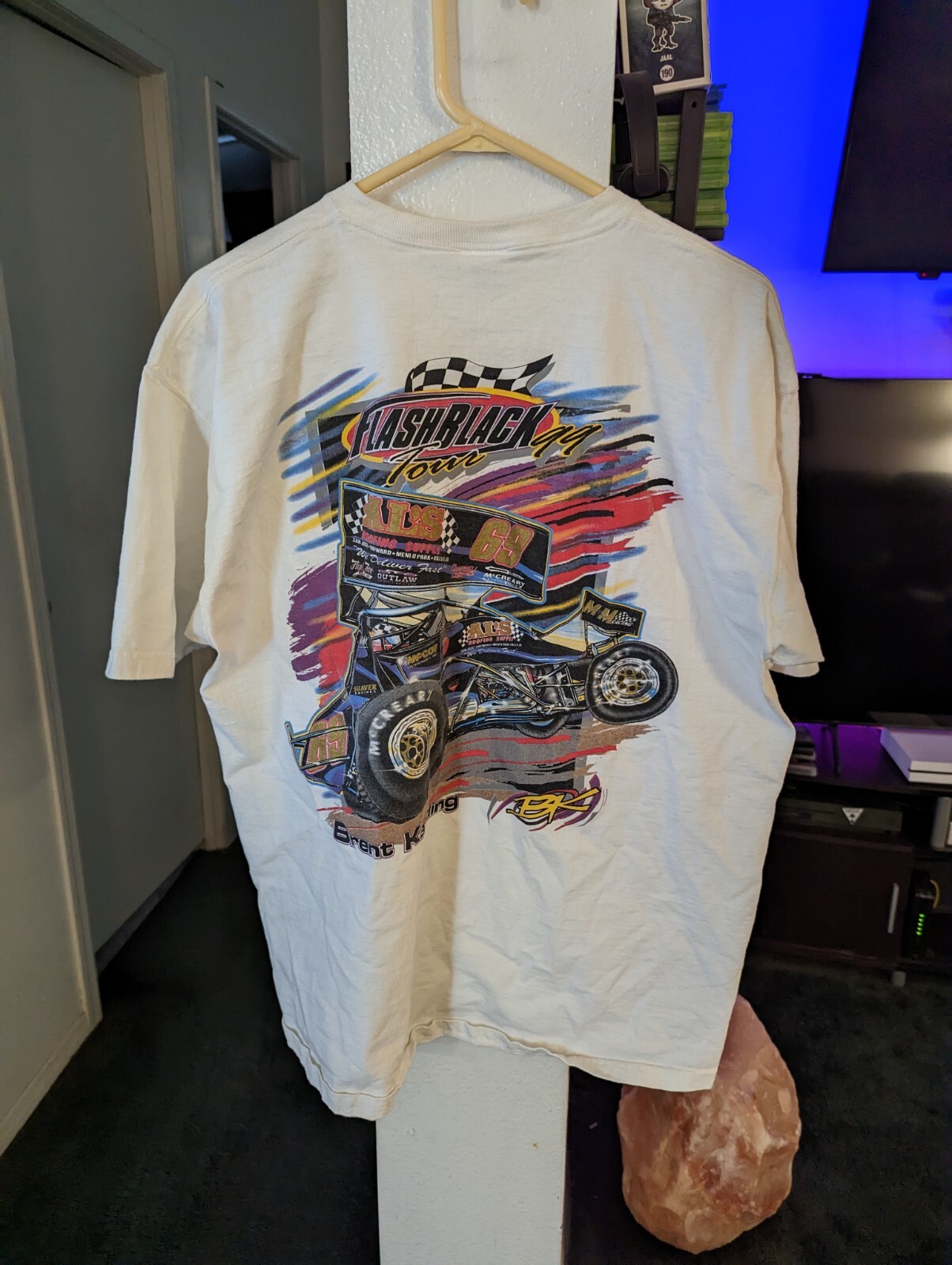 Vintage Brent Kaeding Flashback Tour T-shirt XL - Gem