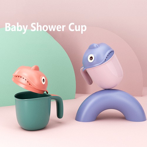 Shower Washing Head Spoons Baby Bath Cup Waterfall Rinser Shampoo Rinse ...