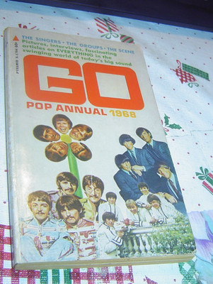 1968 GO Pop Annual, The Singers, The Groups, The Scene Beatles, Monkees ...