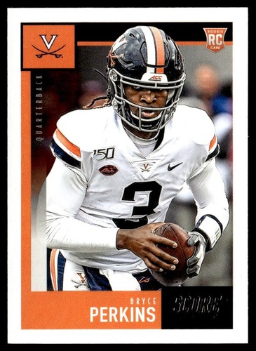 2020 Score Bryce Perkins Rookie Virginia Cavaliers #353 | eBay