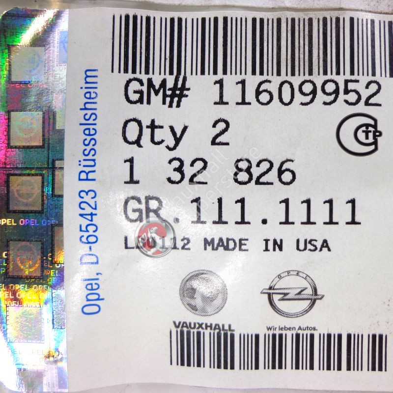 VAUXHALL NUT - GENUINE NEW - 11609952 | eBay UK