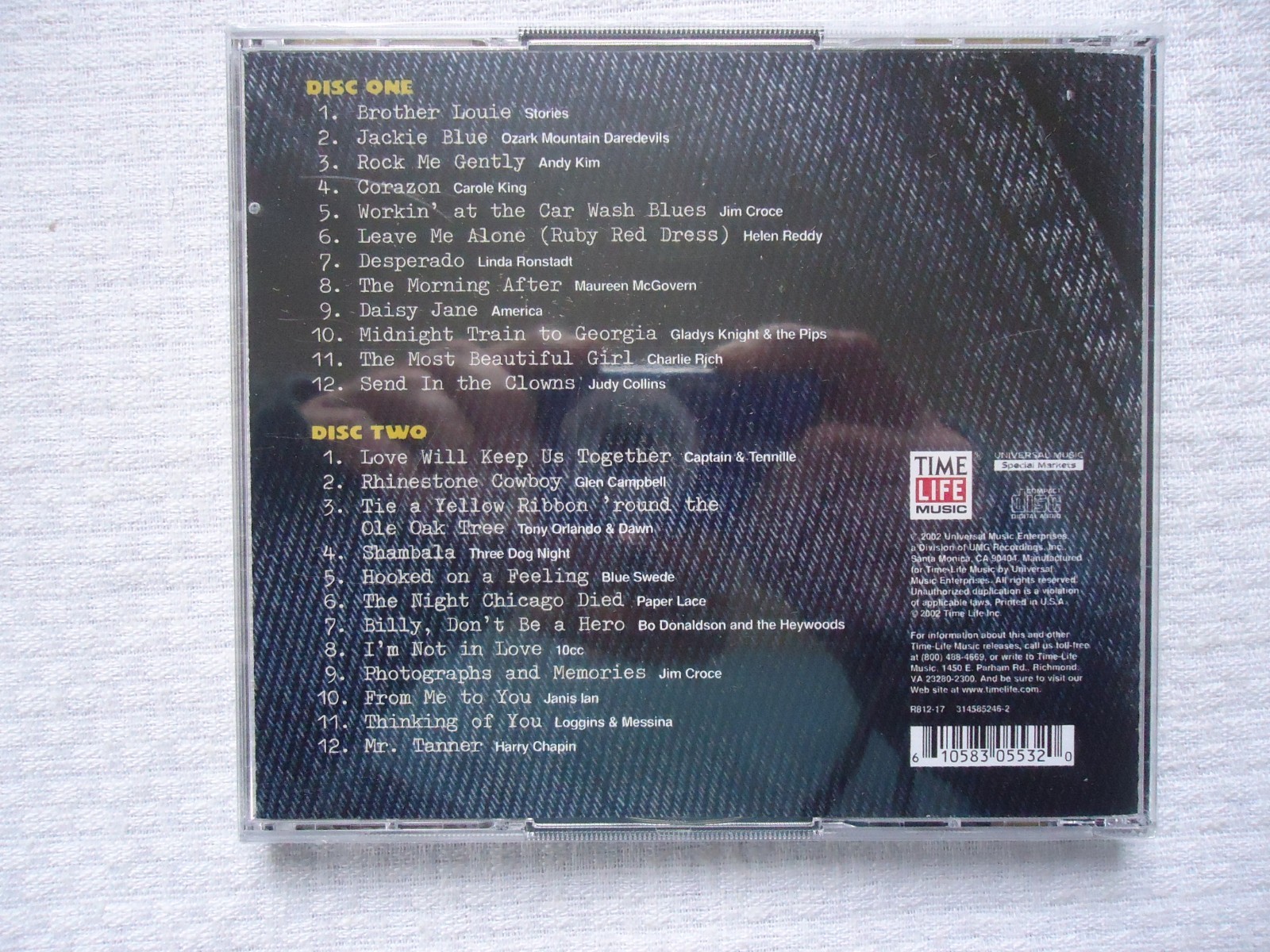 TIME LIFE MUSIC SINGERS AND SONGWRITERS 1973 1975 CD 2 DISC SET BRAND ...