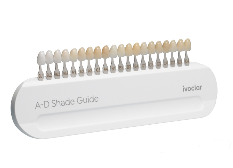 Ivoclar Vivadent A–D shade guide with Bleach Shades Complete 628587# | eBay