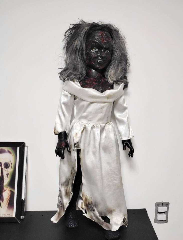 Burn version Tiffany doll by bride of chucky | eBay