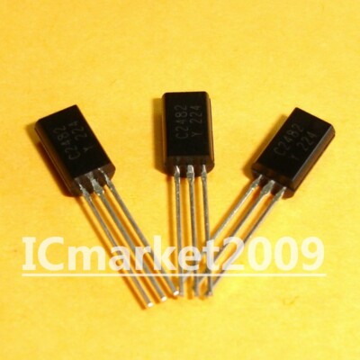 100 PCS 2SC2482-Y TO-92L C2482 Silicon NPN Plastic Package Power ...