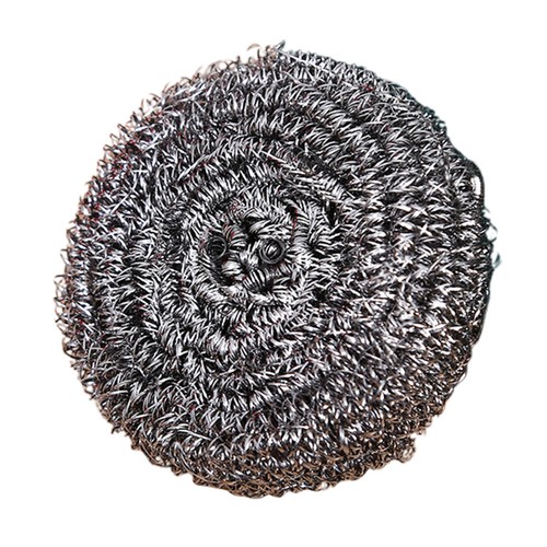 1-5pcs Stainless Steel Kitchen Cleaning Sponges Scouring Pad Steel Wool ...