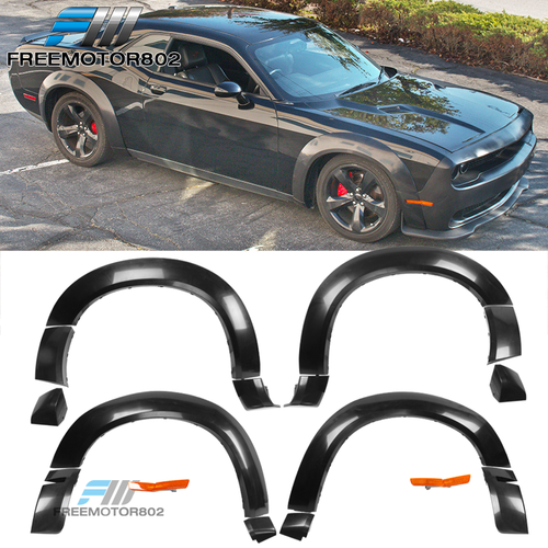 Fits 15-23 Dodge Challenger SRT Hellcat Fender Flares Demon Style ...