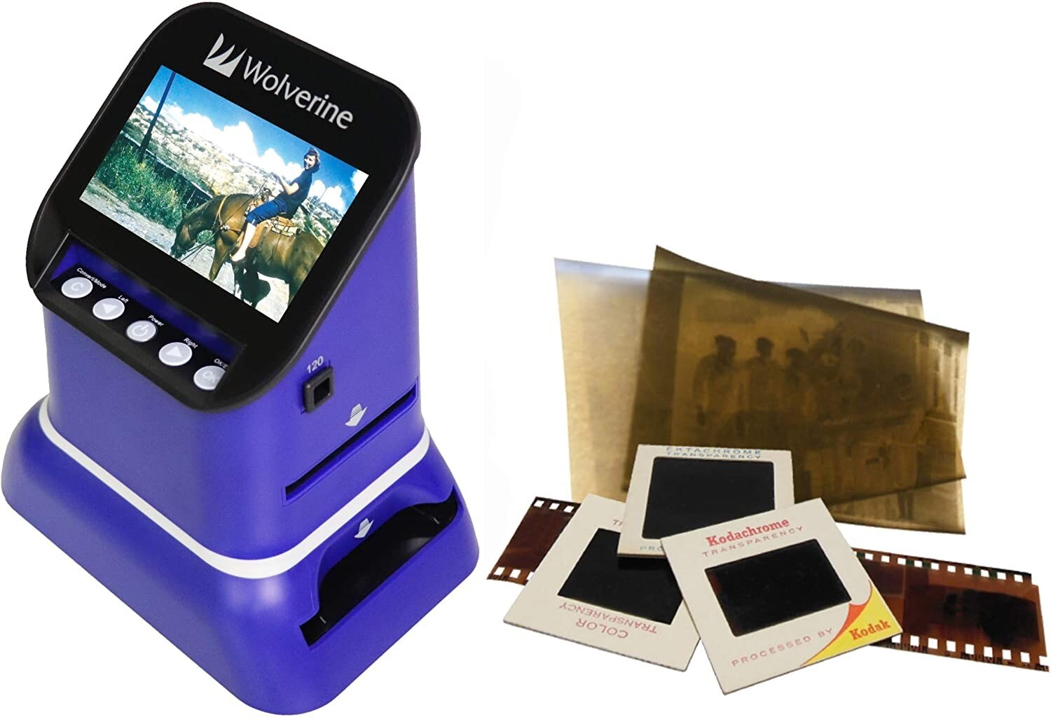 Wolverine Film Scanner 120 Film Negative Digitization 35Mm Film Slide ...