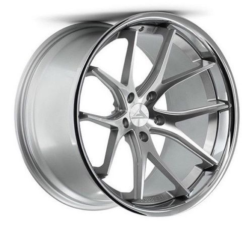 22" FERRADA FR2 MACHINED SILVER CONCAVE WHEELS RIMS FITS CAMARO LT SS ...