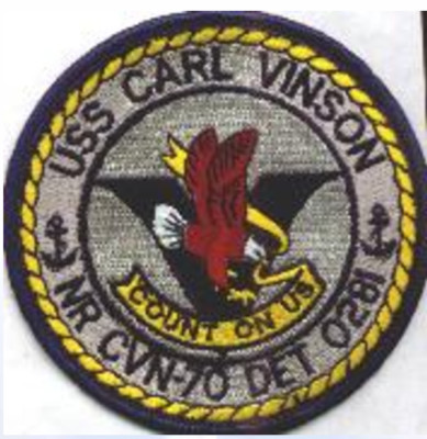 4.25" NAVY CVN-70 USS CARL VINSON EMBROIDERED PATCH | eBay