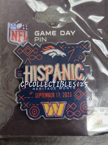 Washington Commanders VS Denver Broncos GAME DAY PIN 9/17/2023 NEW | eBay