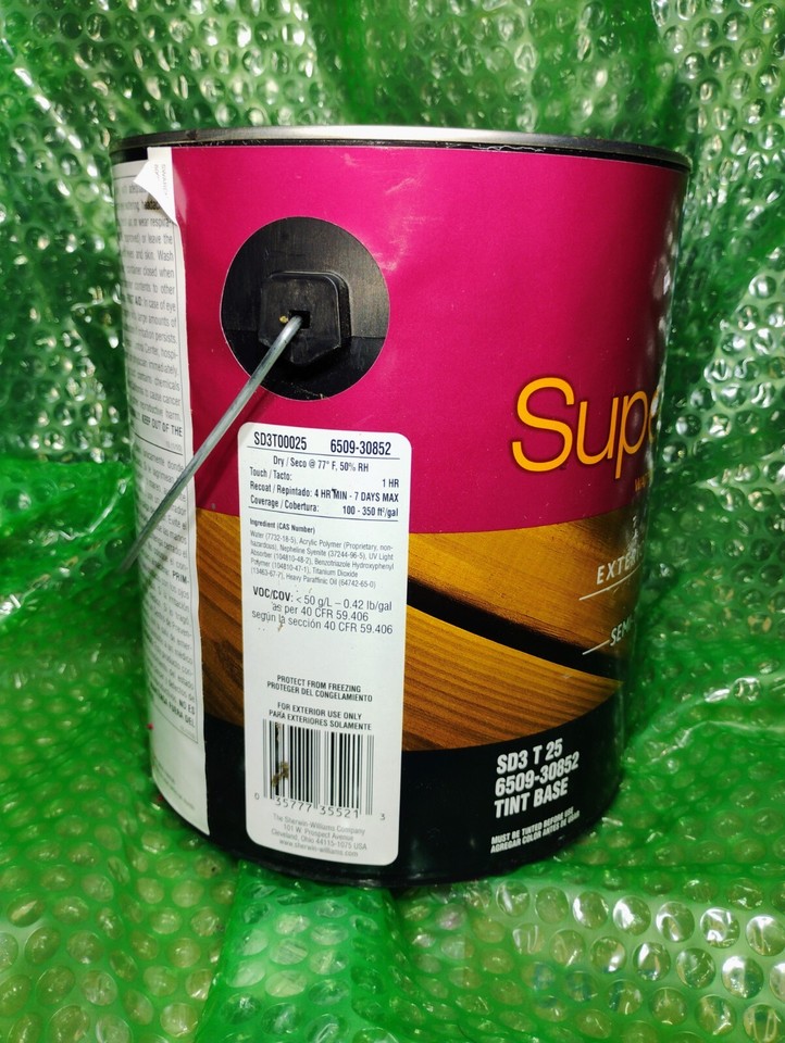 SuperDeck 1 Gallon Color 7062 Rock Bottom Exterior Deck Stain Semi ...