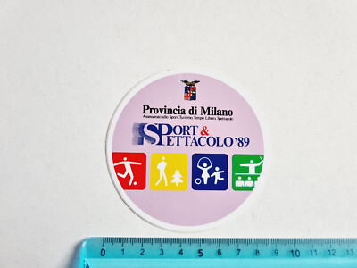 Adhesive Province By Milano 89 Sticker Autocollant Adhesive Vintage 80s ...