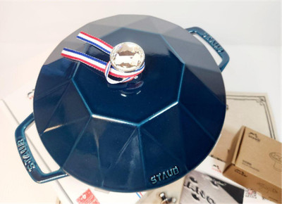 Staub Cocotte Diamond 22cm 2.7L La Mer Diamond Knob New Unused ...