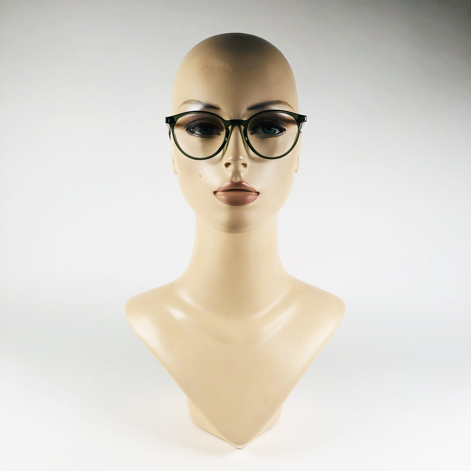 SPECSAVERS eyeglasses TRANSLUCENT GREEN ROUND glasses frame MOD: DERMOT ...