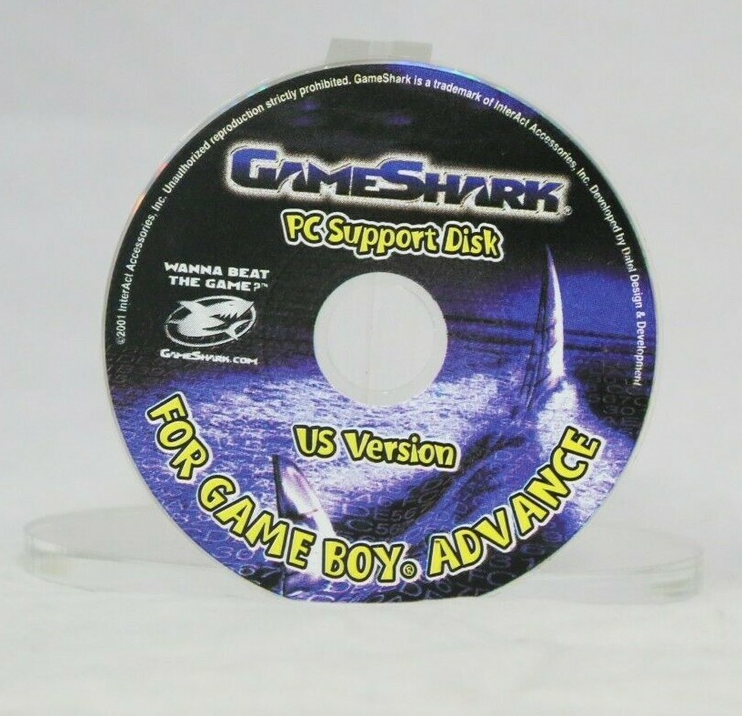 Gameshark Nintendo Game Boy Advance PC Support Disc Disc Only | eBay