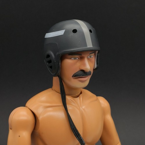 1/6 Scale BLACK PROTEC HELMET for 12" Action Figure Accessories Hat ...