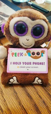 TY Beanie Boos - Peek-A-Boos - CHIMPS the Monkey (4 inch - Phone Holder ...