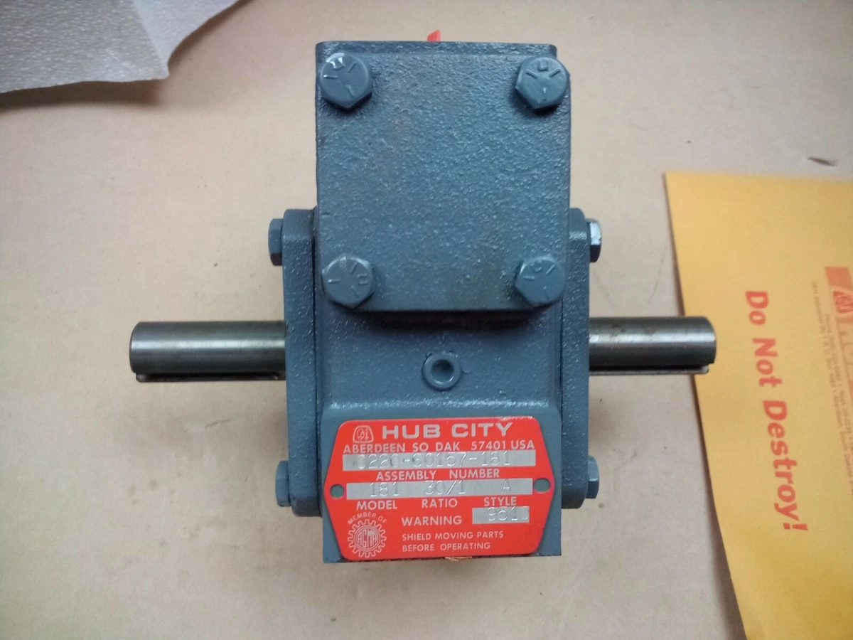 Hub City Worm Gear Reducer