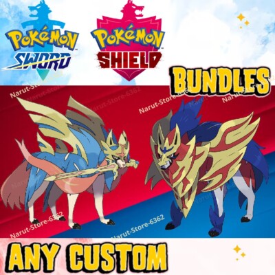 ANY POKEMON 🔥 SHINY OR NON SHINY CUSTOM FOR POKEMON SWORD AND SHIELD | eBay