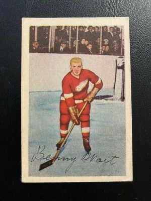 1952 Parkhurst Benny Woit #62 ungraded Hockey | eBay