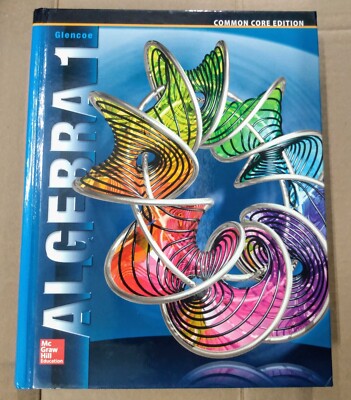 Glencoe Algebra 1 Common Core Edition, McGraw Hill NEW 9780076639236| eBay