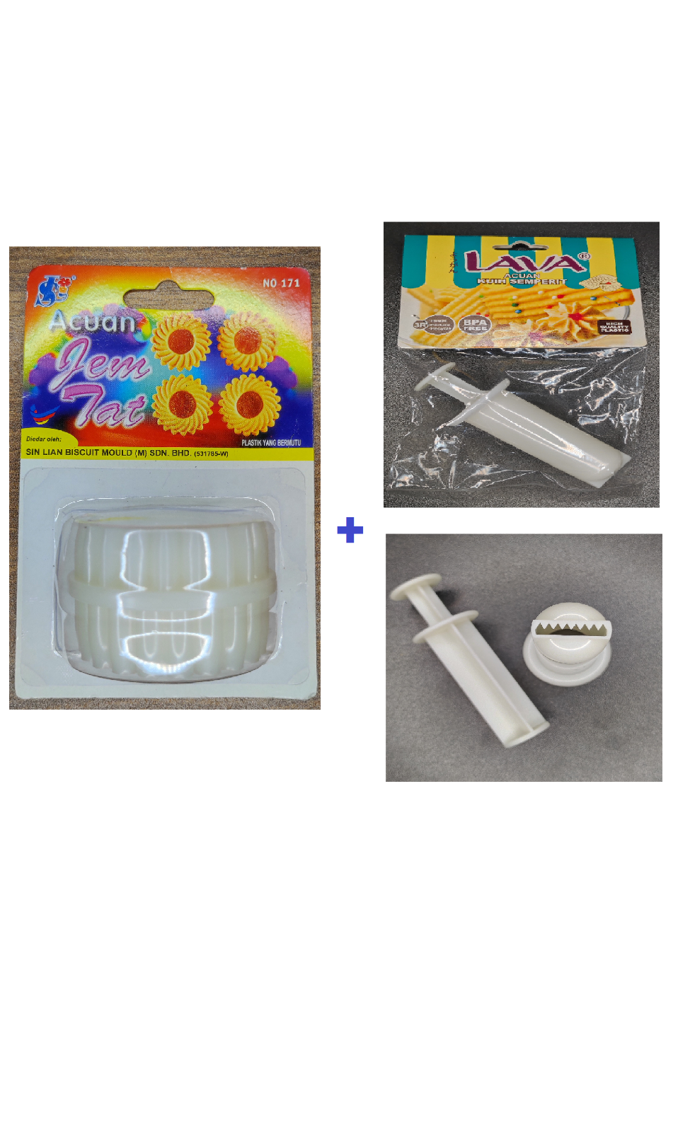 Set of Pineapple Jam Tart Plunger and Christmas Cookies Mould Cutter | eBay