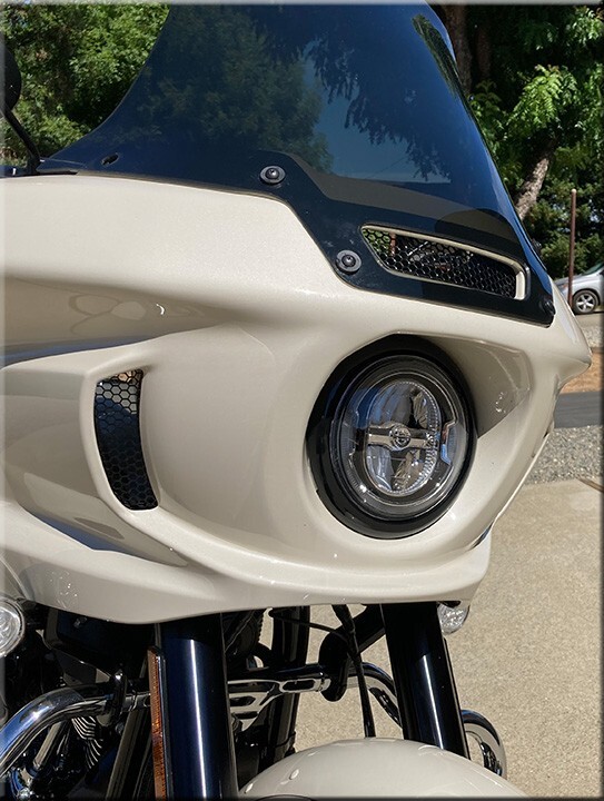 Low Rider ST Vent Screens - FULL SET - Powder Coated Gloss BLACK | eBay